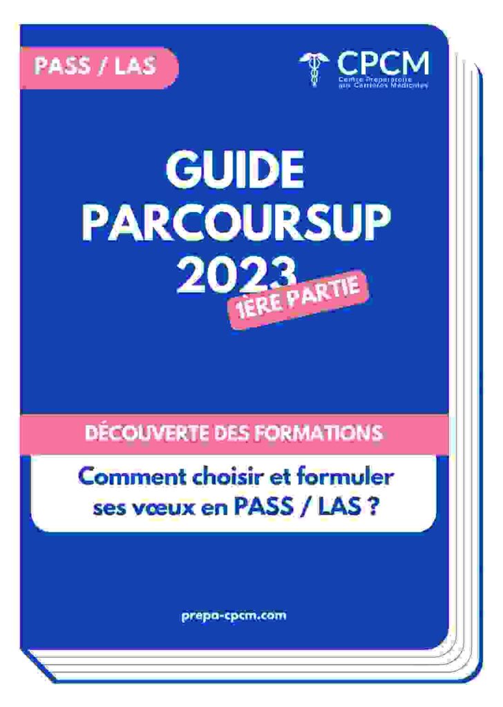 Parcoursup Santé - Prépa CPCM
